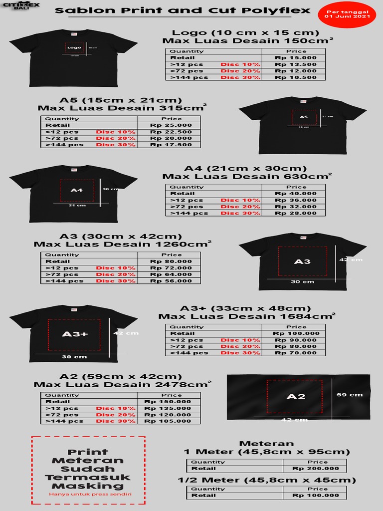 Cititex Pricelist | PDF