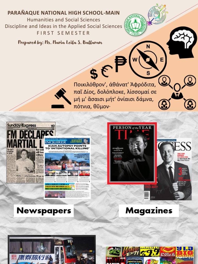 Lesson 2 Communication Media Channels of Applied Social Sciences | PDF ...