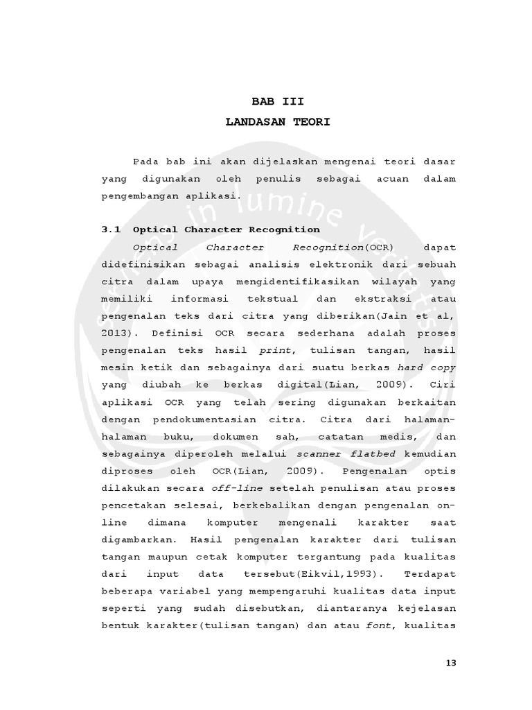Pengenalan Teks dengan OCR dan Tesseract | PDF