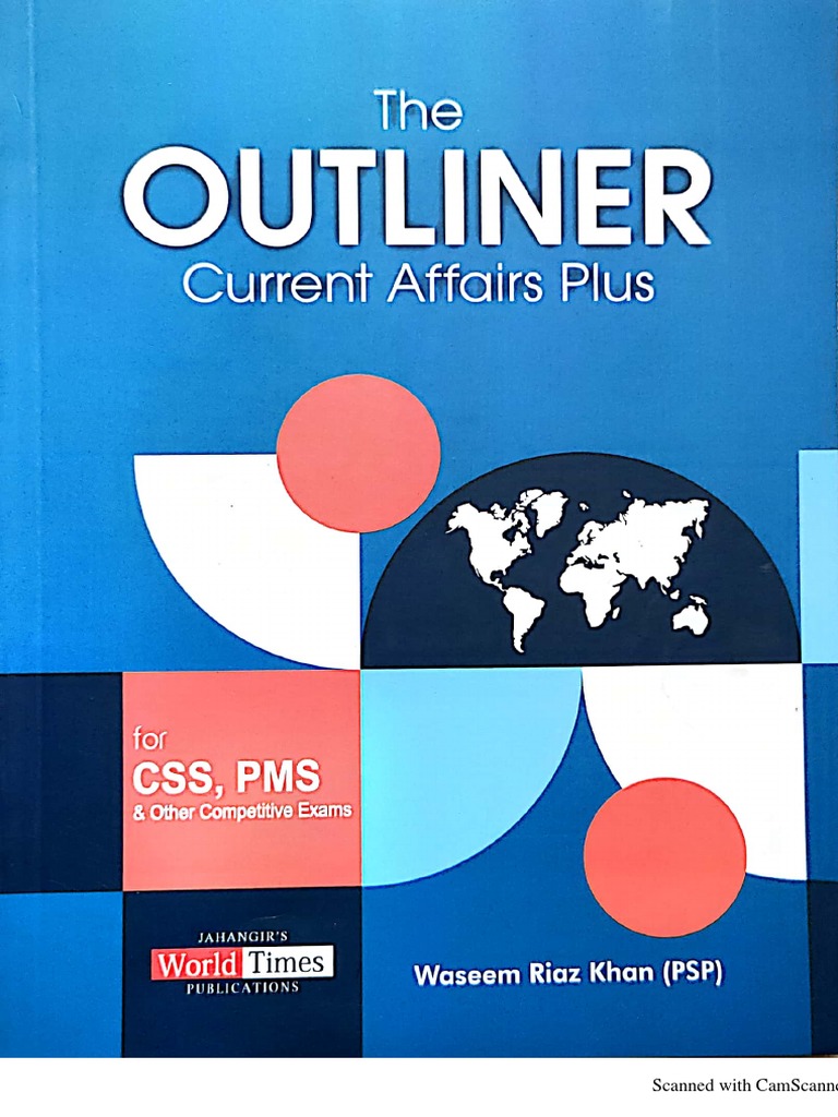 JWT Outliner Current Affairs-1 | PDF