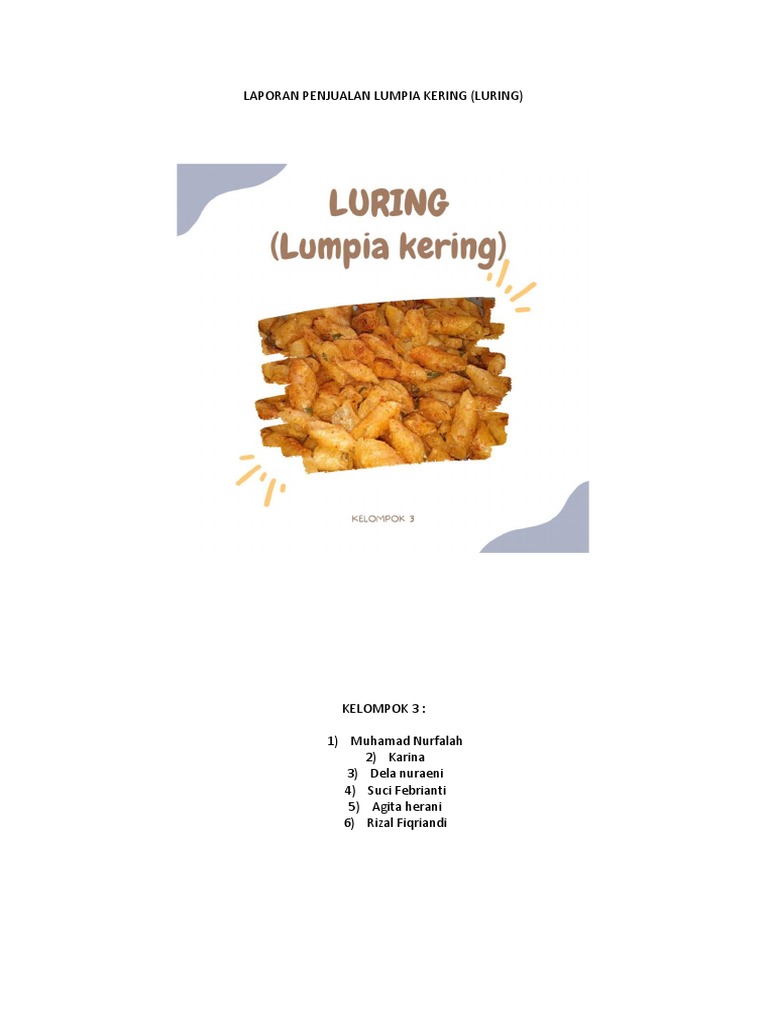 Laporan Kel3 | PDF