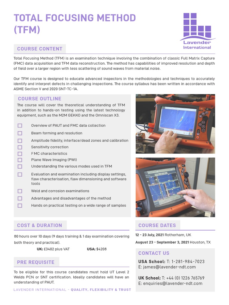 TFM SNT Level 2 Course | PDF | Applied And Interdisciplinary Physics ...