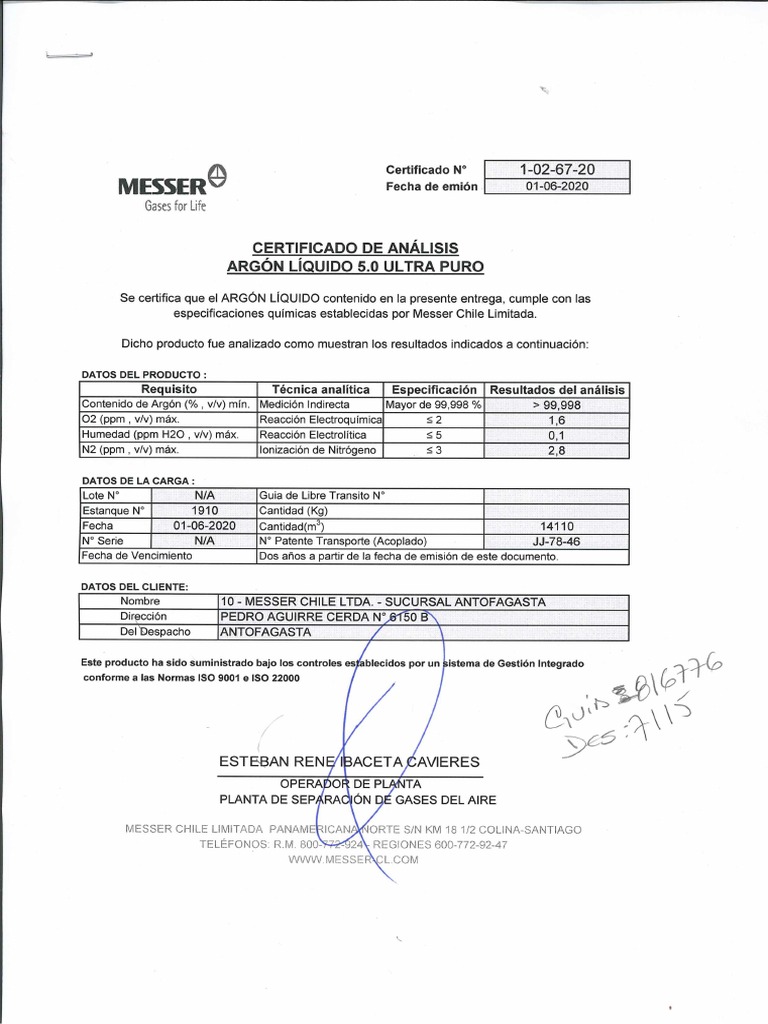 Certificado Ar | PDF