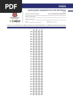 Simulado 1º Ano, 2 Ano e 3 Ano Quimica_100749 | PDF | Elétron | Próton