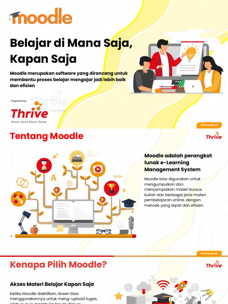 Moodle - Software E-Learning Management System (Bahasa) | PDF | Karier ...