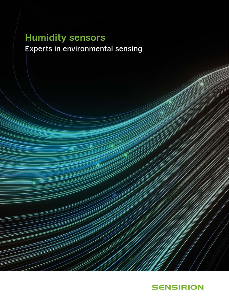 Sensirion Humidity Brochure Web | PDF | Sensor | Humidity