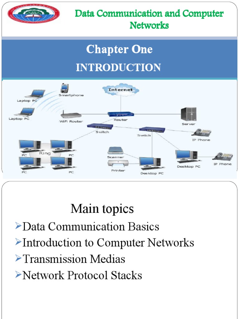 DCN Chapter 1 - Part 1 | PDF | Duplex (Telecommunications) | Multiplexing