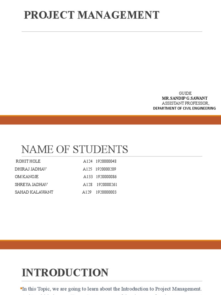 Project Management Pdf Project Management Software Development Process