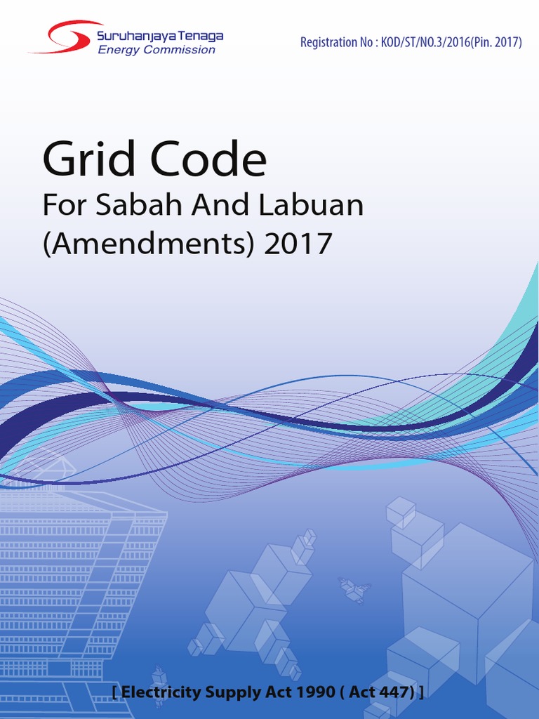 Grid Code for Sabah and Labuan (Amendments) 2017 | PDF
