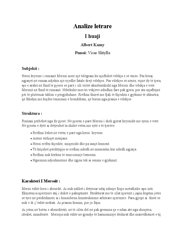 Bised Letrare Mersoi | PDF