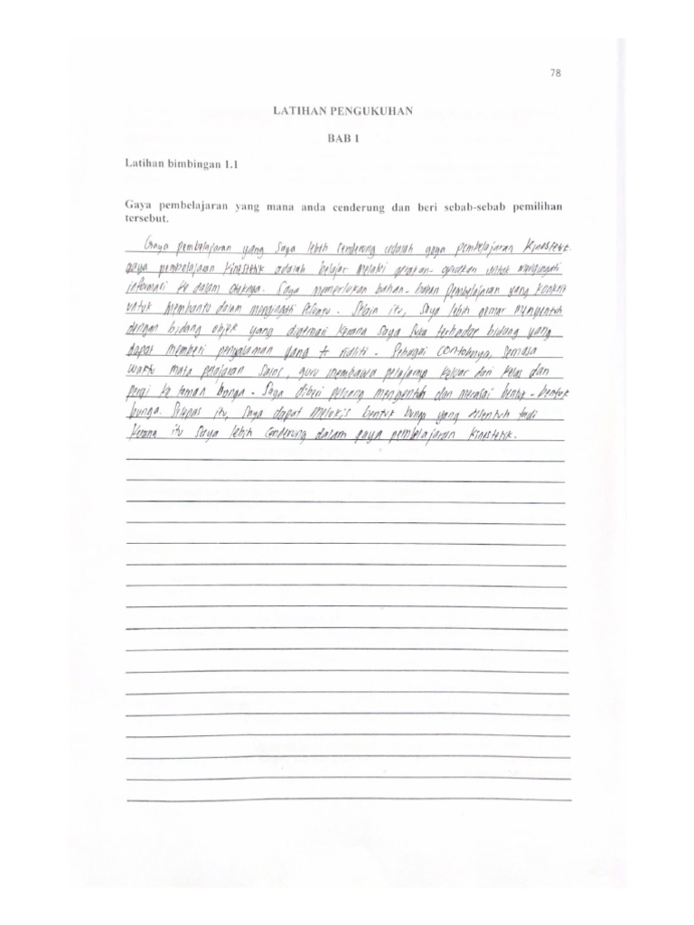 LATIHANPENGUKUHAN KPP3014 (GPM) MuhdHanif (D20201094146) | PDF