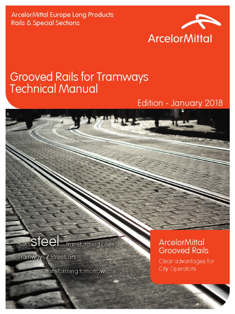 Low Carbon Vanadium Grooved Rails Guide | PDF | Rail Transport | Steel