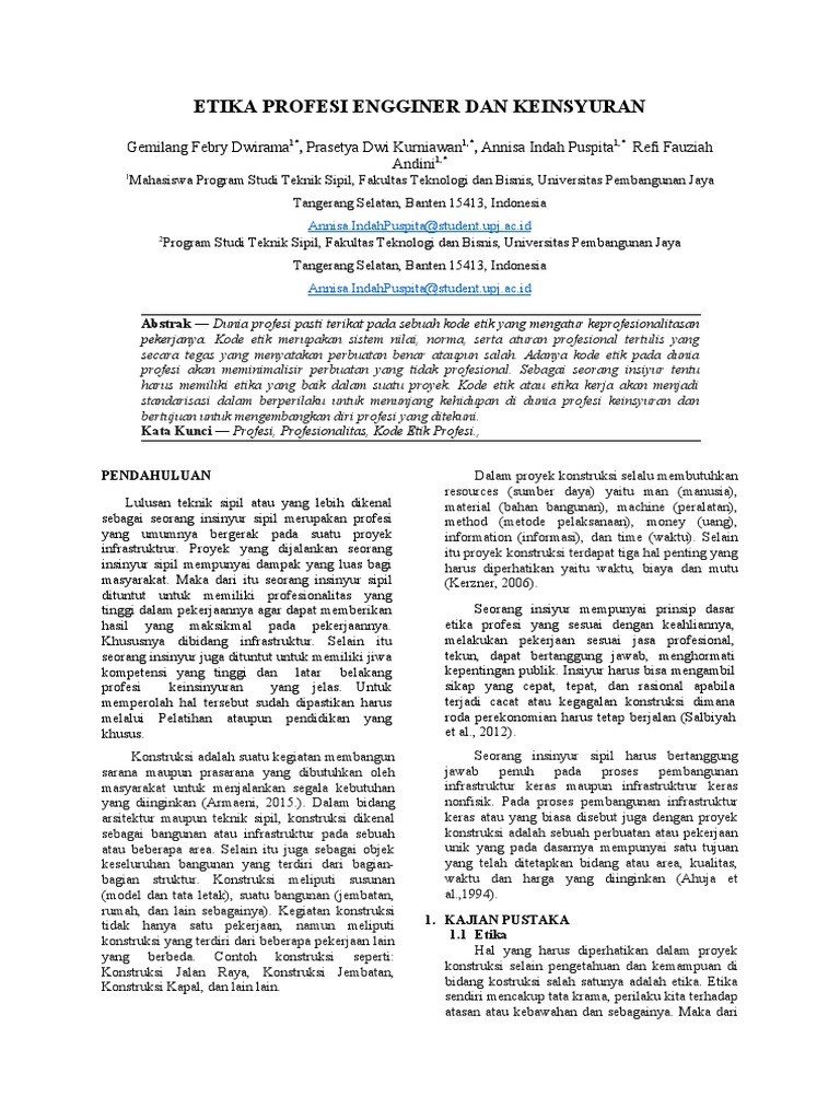 Jurnal UAS Etprof | PDF