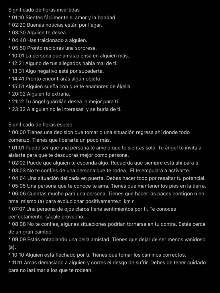 Significado de Horas Invertidas 2 | PDF | Virtud | Las emociones