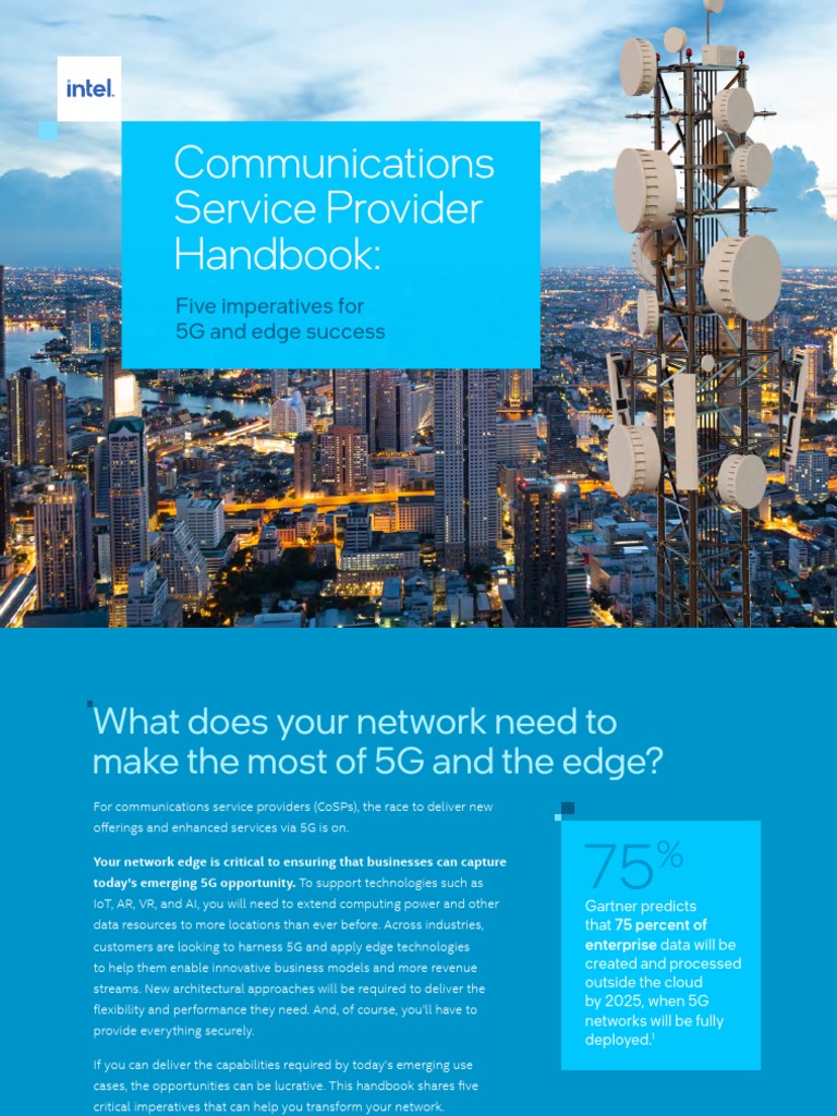 CSP Networking 5g Ebook | PDF | Internet Of Things | Cloud Computing