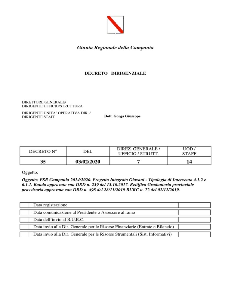 Modello Di Delega Generica PDF | PDF