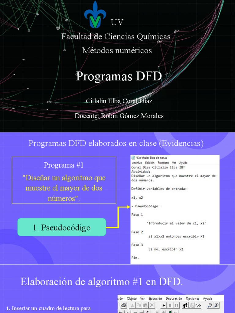 Coral Díaz Citlalin Elba-Evidencias y Ejercicio DFD | PDF | Algoritmos | Índice de masa corporal