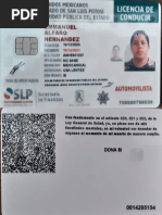 Licencia CDMX Verde Nueva11 | PDF