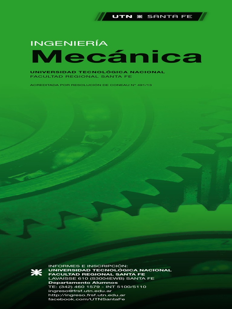 Plan de Estudios Ingenieria Mecanica | PDF | Ingeniería | Ingeniería mecánica