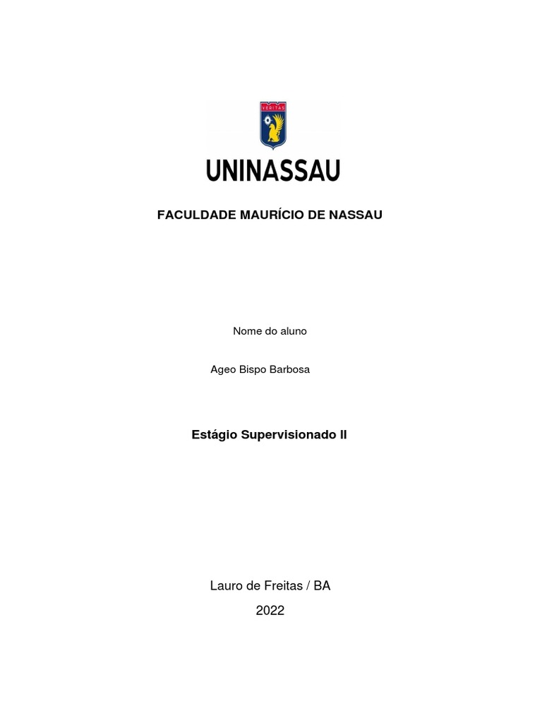 Faculade Uninassau | PDF