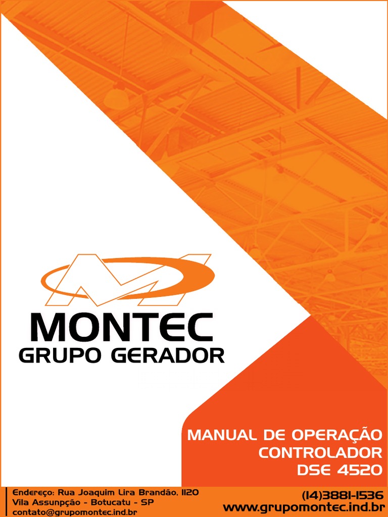 Manual Controlador DSE 4520 | PDF | Potência (Física) | Motores