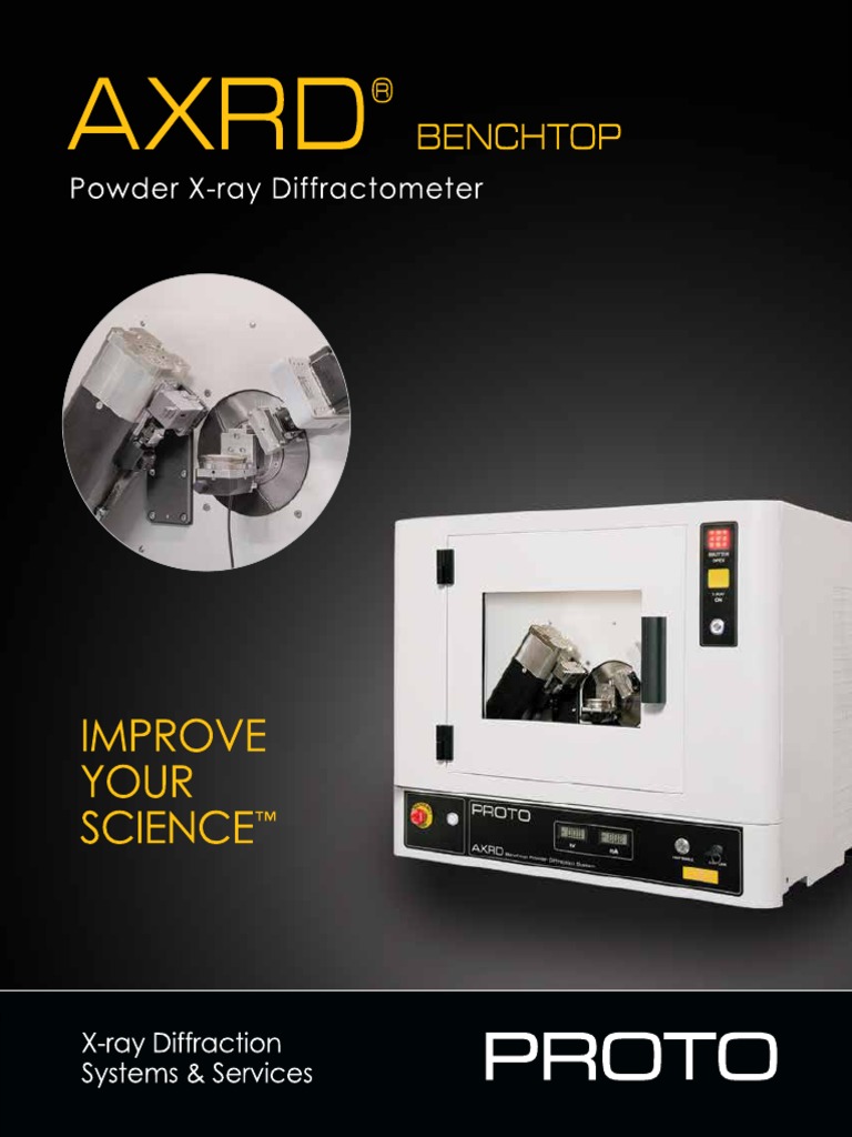 AXRD Benchtop Proto - Brochure | PDF | Vacuum Tube | X Ray