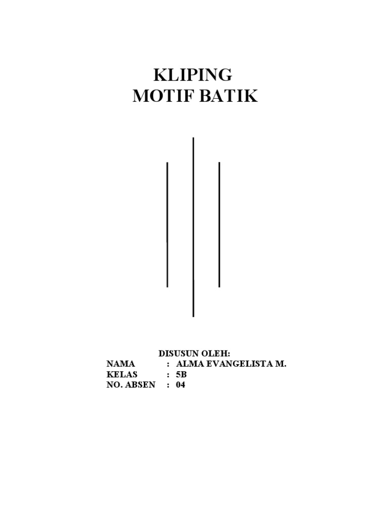 Kliping Motif Batik | PDF