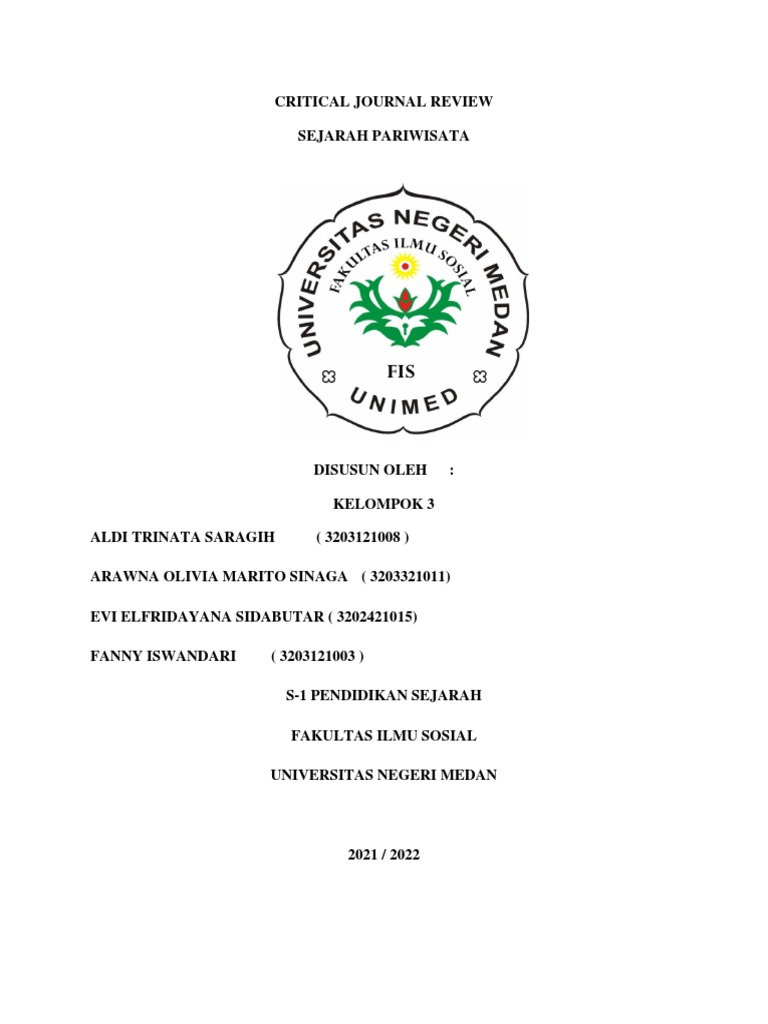 Kelompok 3 CJR Sejarah Pariwisata Fix 990 | PDF