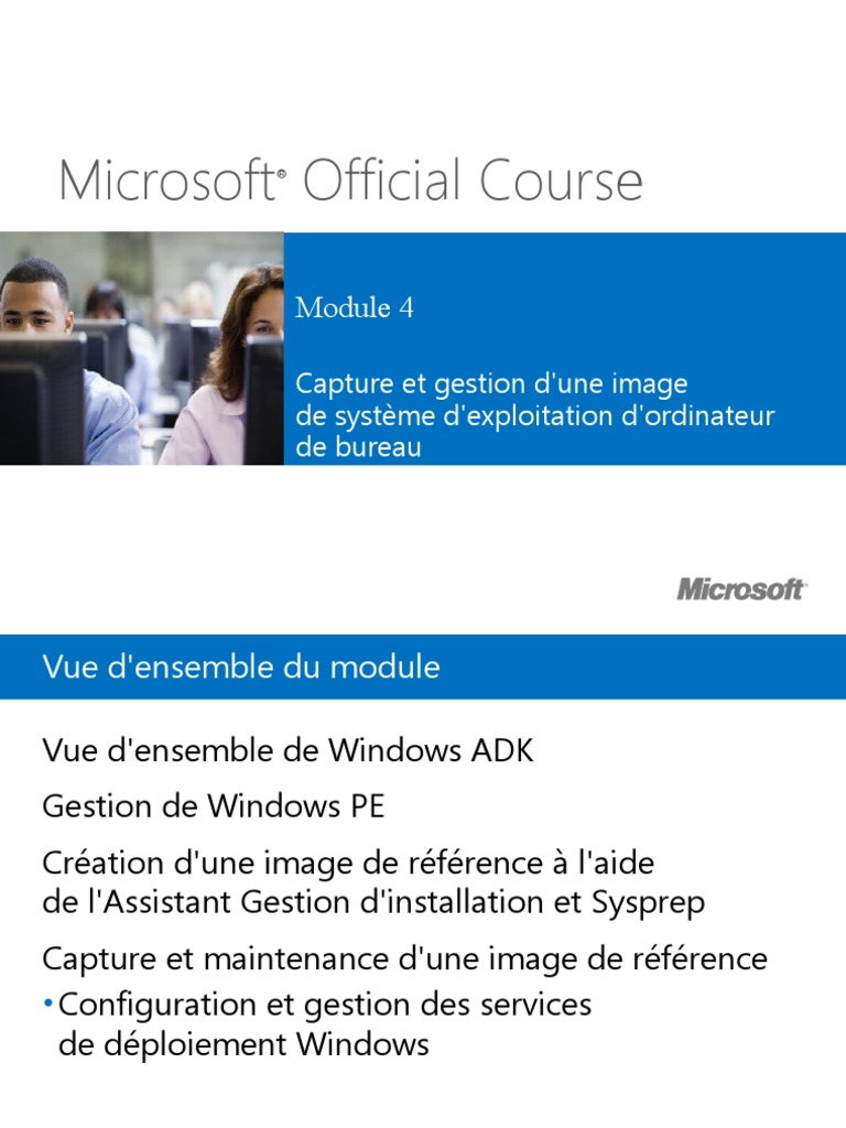 04 Adk | PDF | Microsoft Windows | Installation (Programmes informatiques)