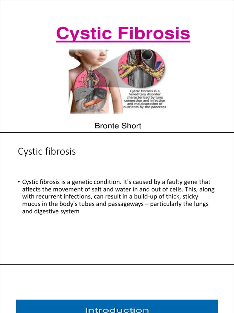 Cystic Fibrosis PDF | PDF | Medical Specialties | Diseases And Disorders