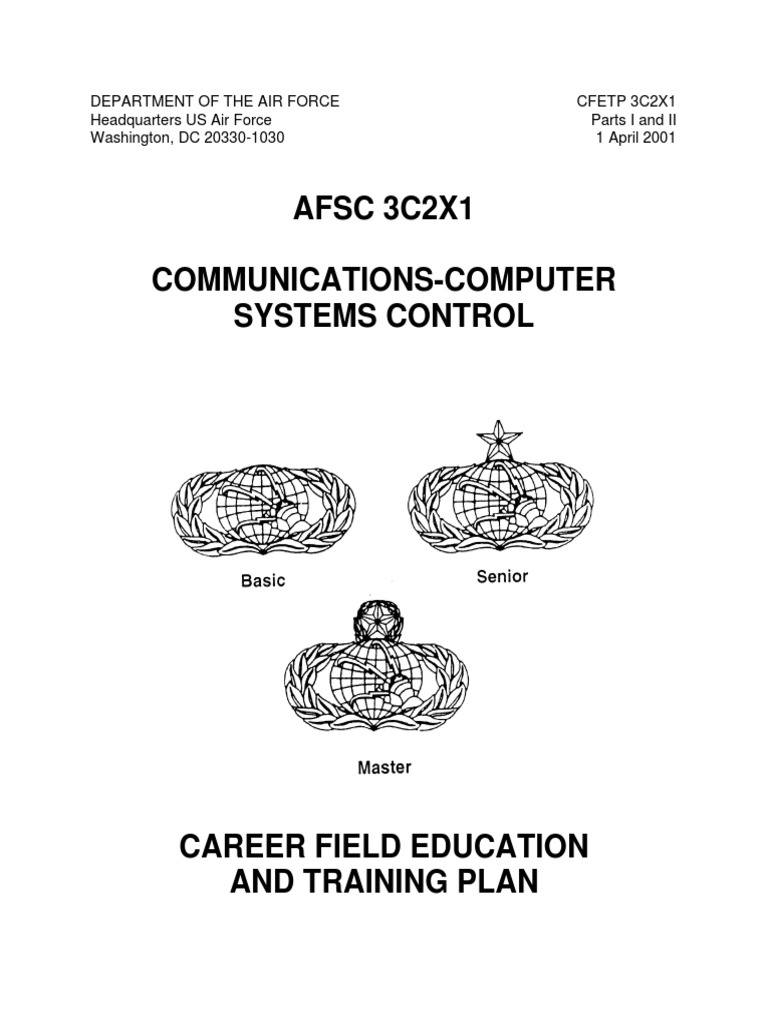 CFETP3C2X1 | PDF | Computer Network | Computing