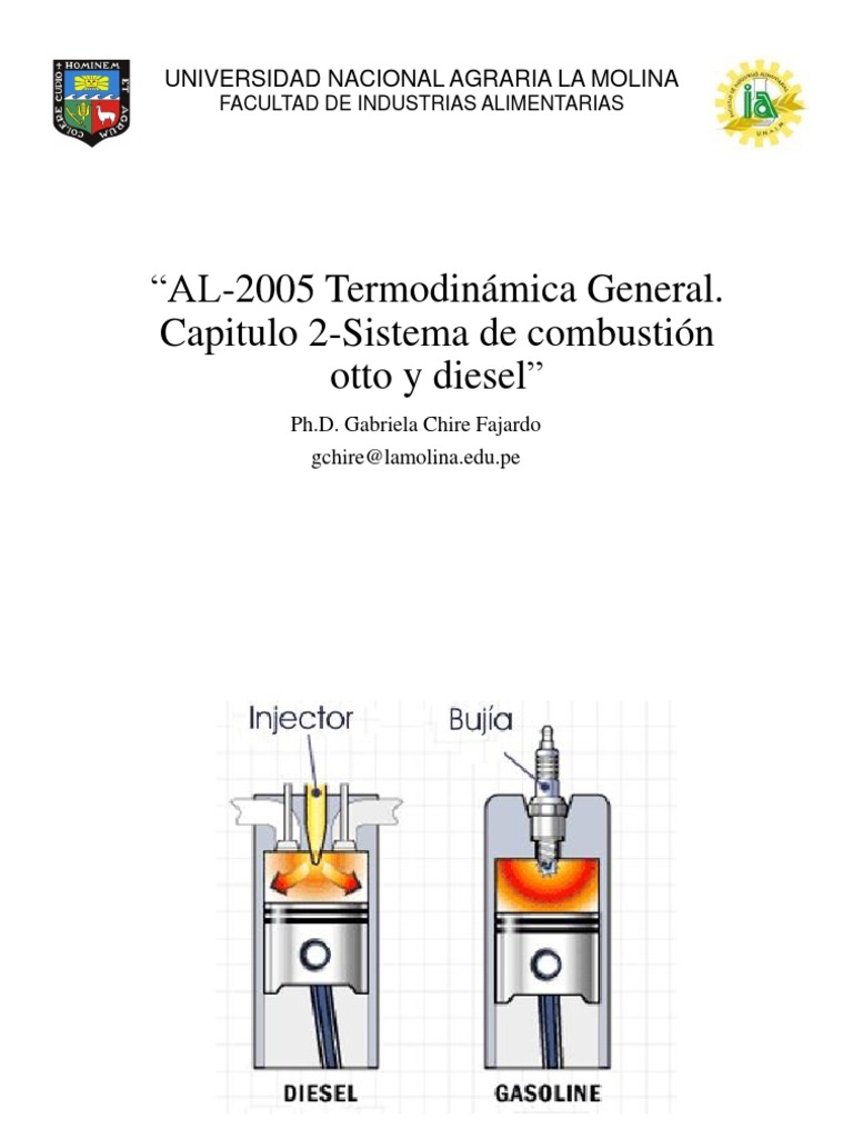Capitulo 2 - Sistemas Otto y Diesel | PDF | Motor de combustión interna ...