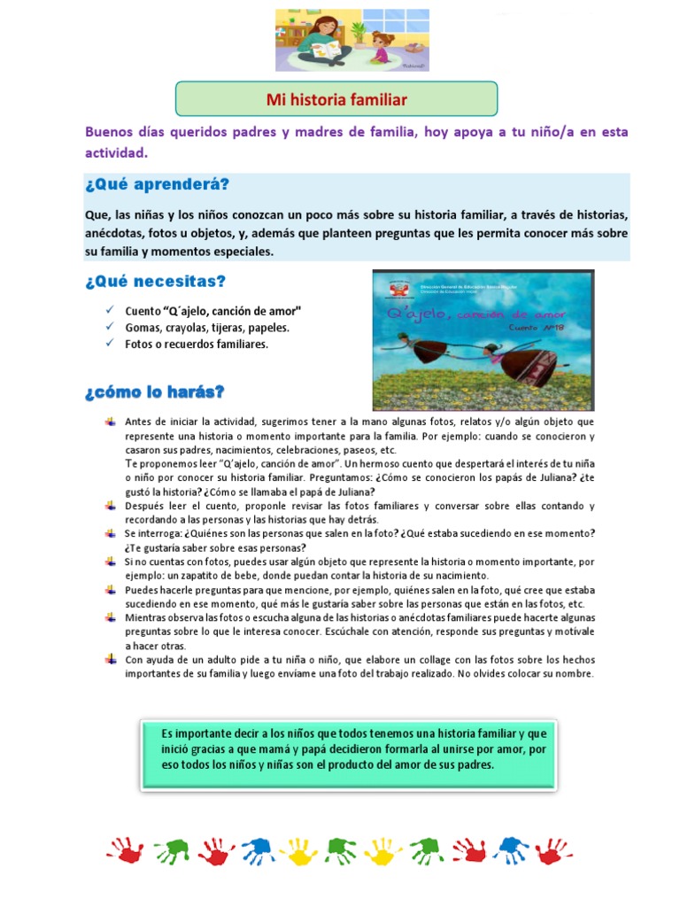 Mi Historia Familiar I 11 - 08 | PDF