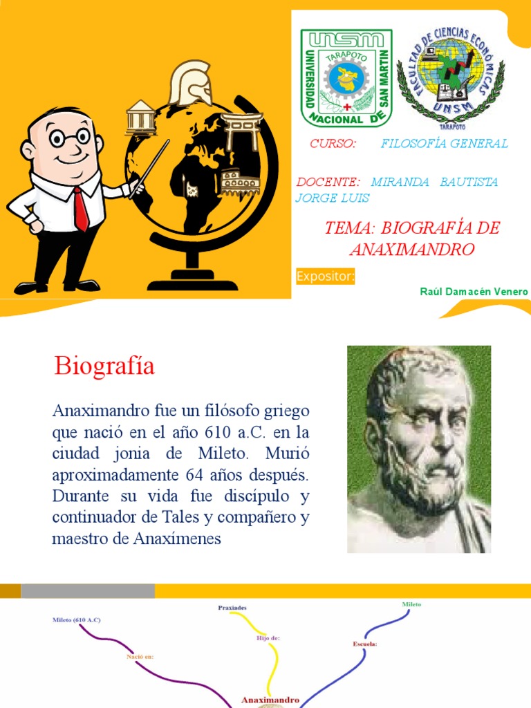 Biografía y Aportaciones de Anaximandro | PDF | Ciencias sociales