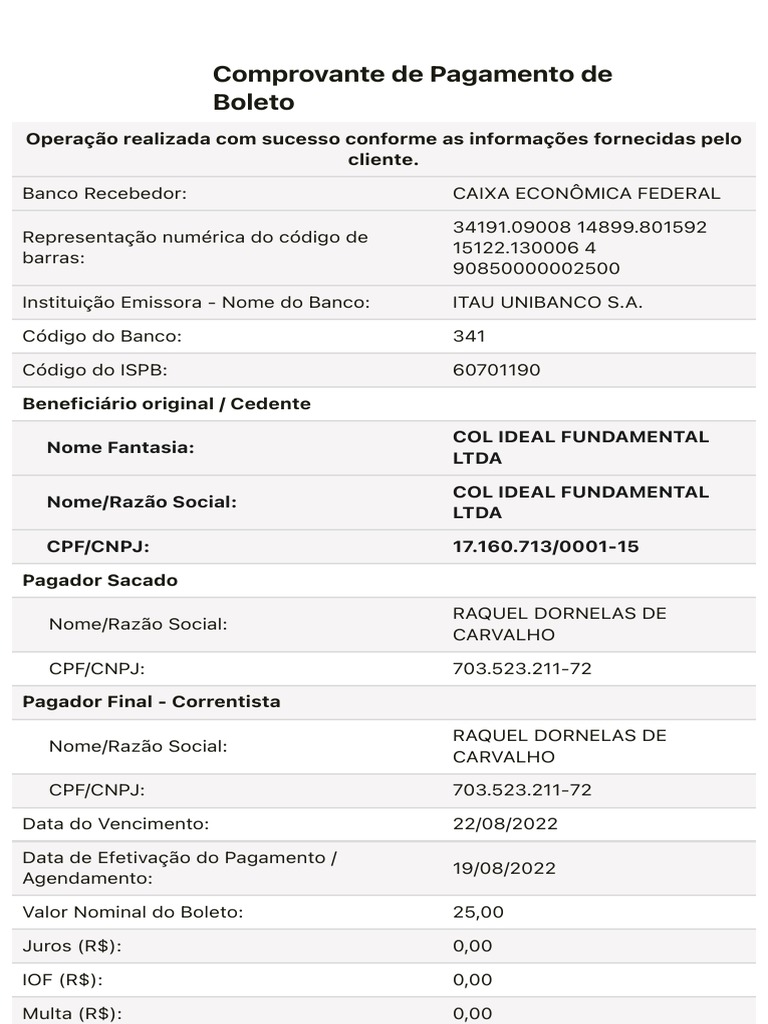 Comprovante 2022-08-19 185908 | PDF