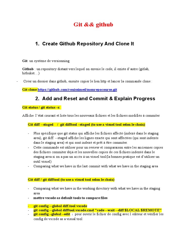 Resume Rma Git Github | PDF | Logiciel | Génie logiciel