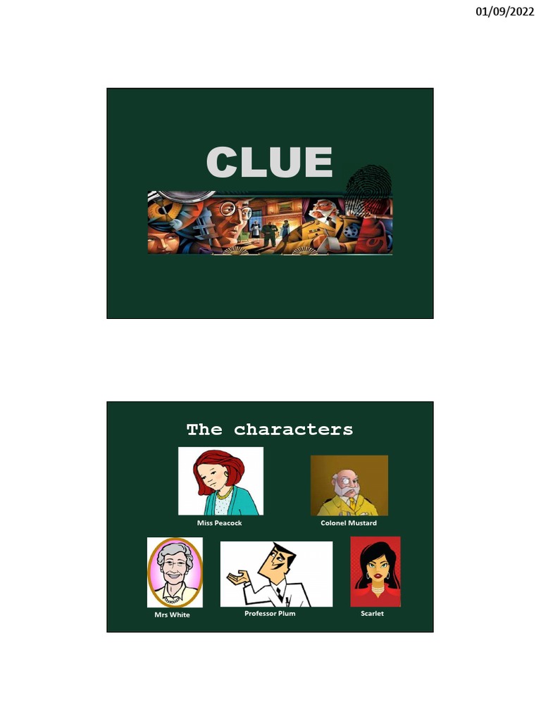 Clue Story | PDF