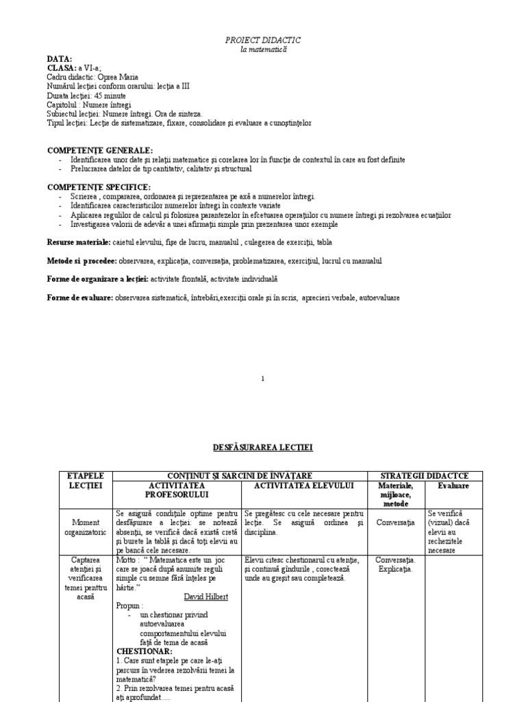 NR Intregi-Sinteza | PDF