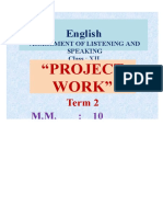 Class 12 - English Project | PDF