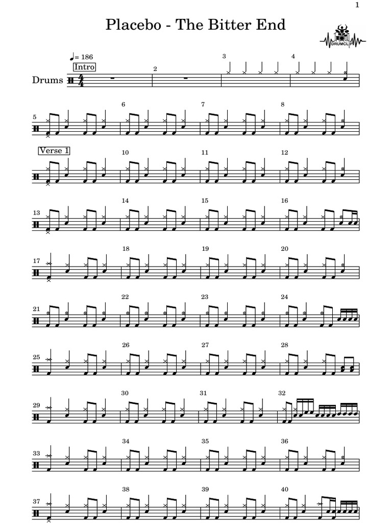 Placebo - The Bitter End | PDF