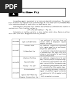 Daily Rate Computation in the Philippines | PDF | Overtime | Employment