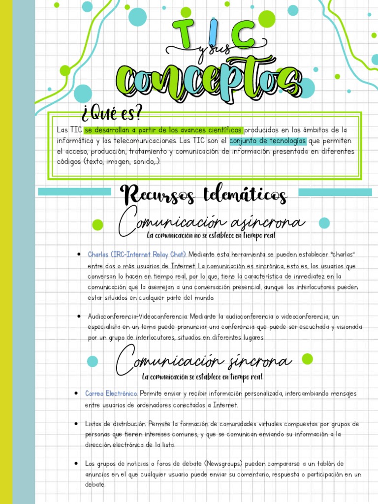 Tic 1 Conceptos | PDF