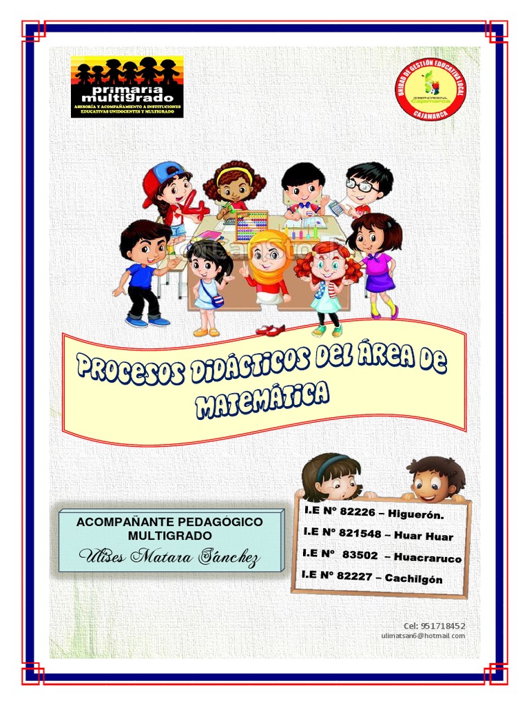 Procesos Didacticos Matematica | Descargar gratis PDF | Matemáticas ...