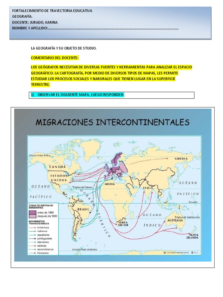 Fortalecimietnto Trayectoria Educativa 2do Año | PDF | Mapa | Américas