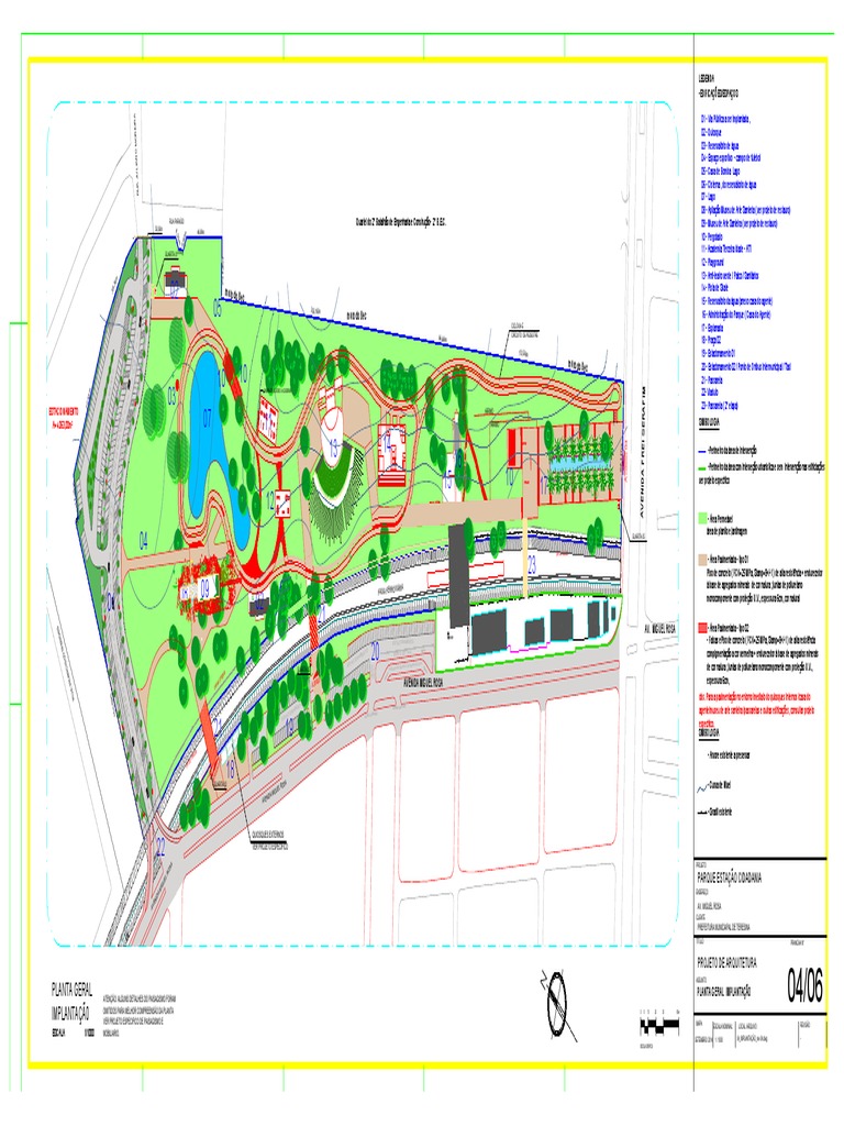 IMPLANTAÇÃO PARQUE DA CIDADANIA-Model | PDF | Transporte