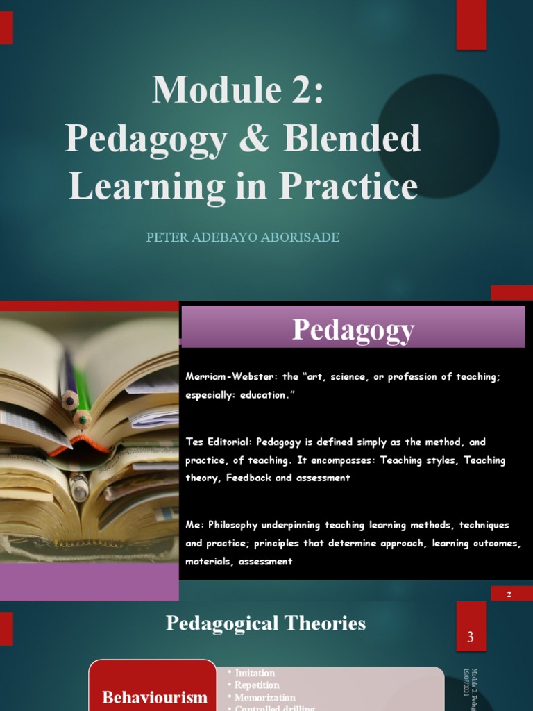 Pedagogy Blended Learning in Practice | PDF | Pedagogy | Learning