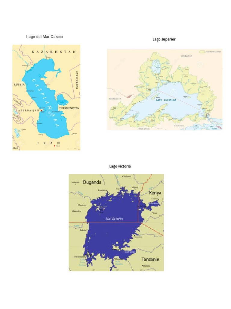 3 Lagos Mas Grandes Del Mundo | PDF