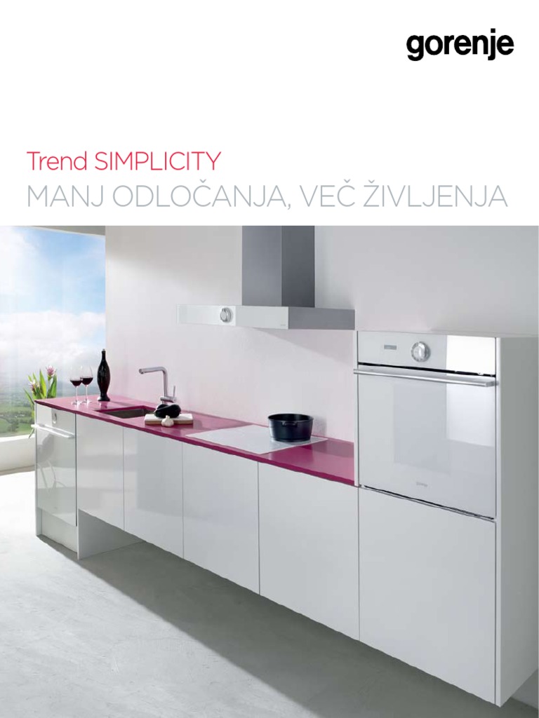 Gorenje Simplicity | PDF