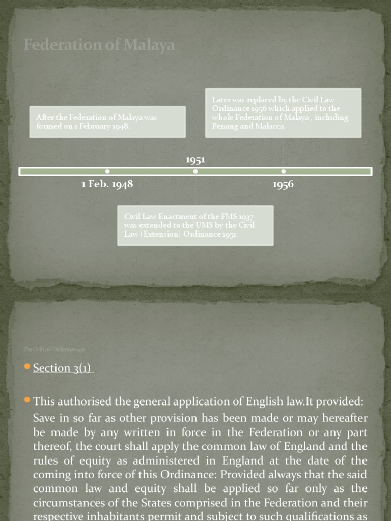 Persekutuan Malaya | PDF | Malaysia | Common Law