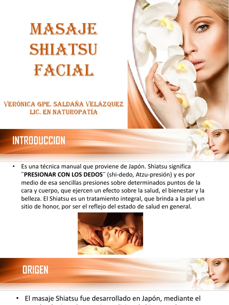 Masaje Shiatsu Facial: Guía Práctica | PDF | Yin y yang | Masaje